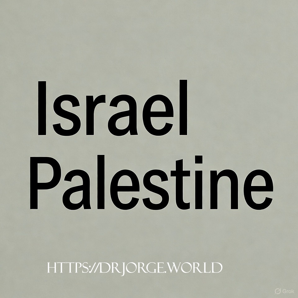 The Current Israel-Palestine Situation: A Multidimensional Review – Dr ...